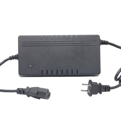 China Electric Bike Scooter Wheelchair Lithium Battery Charger 42V 3A 43.8V ABS PC Material for sale