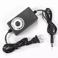 China AC100-240V DC 3V-12V 2A Adjustable Voltage Power Adapter for EU UK AU CN by C-Power for sale