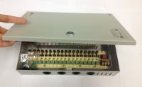 China 18 Channel Power Supply Box for CCTV Camera within 12V 10A DC Input Voltage for sale