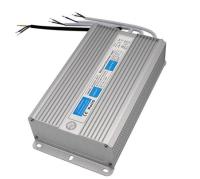 China 24V DC Silver Waterproof LED Driver Transformer IP67 CE Approval Power Supply 250W for sale