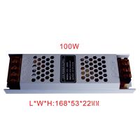 China 188*47*35mm Silver Slim Switching Power Supply for LED Light C-Power 12V 100W Output for sale