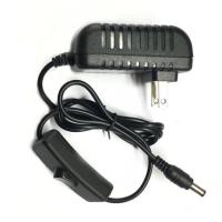 China DC Power Adapter 100-240V Input Output Type DC 12V/5V/6V/9V 1A/0.5A/1.5A/2A Switchable for sale
