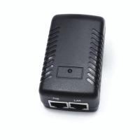 China Materials and Black C-Power AC100-240V DC 48V 24W 48V 0.5A Power Adapter for POE for sale