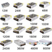 China LED Strip Light Power Supply 400W 5v 12v 18v 24v 36v 48v for CCTV Surveillance System for sale