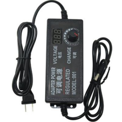China C-Power 72W AC DC 9V 24V 3A Adjustable Power Adapter for Black Input 100-240V 50-60Hz for sale