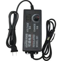 China Adjustable Adapter with Output Power of 60W C-Power's 24W AC100-240V DC 3V-12V Option for sale