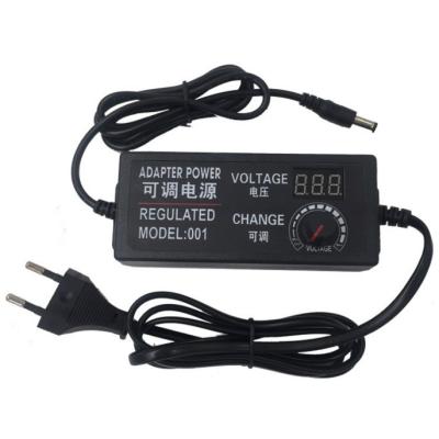 China AC100-240V DC 3V-24V 2A Adjustable Voltage Adapter for Electrical Appliances C-Power for sale