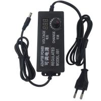 China AC100-240V DC 3V-24V 2A Adjustable Voltage Adapter for Electrical Appliances C-Power for sale