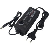 China DC Output Type 3-24v Adjustable Voltage Adapter with 5.5*2.1 5.5*2.5 DC Connector for sale