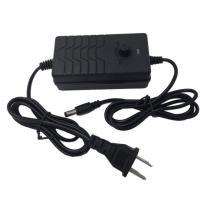 China 24V-36V 24W Black Adjustable Voltage Adapter with Plug In Connection by C-Power for sale
