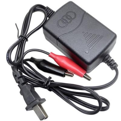 China AC100-240V to 12V Plug-In Charger for Lead Acid Batteries Output Current 1.5A for sale