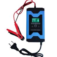 China 12v 6a Battery Charger for Car Motorcycle 4-100AH Lead Acid Battery No Charging Port for sale