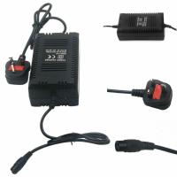 China Compact 24V Output Battery Charger 0.35Kg for 24v 6ah Sea Scooter Black at Affordable for sale