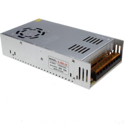 China Silver C-Power 120V Input AC 15A DC 12V 24V 5V 6V 9V 15V 350W 24V DC Power Supply for sale