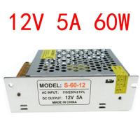 China C-Power Industrial Automation Aluminium Case 12V 24V 5V 5A 10A 60W AC DC Power Supply for sale