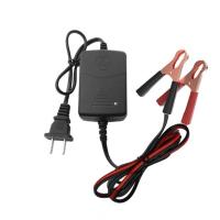 China 12V 1A Motorcycle Car Battery Charger with Input Voltage and Current of 100-240V/0.6A for sale