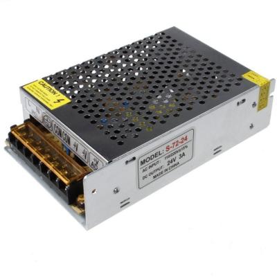 China 110v/220v ac dc 12v 24v 5v 5a 3a 10a Power Supply for LED Strip C-Power Silver Design for sale