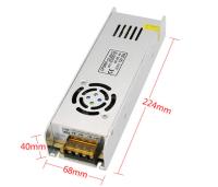 China 240w 20a slim power supply 24v for single output type and AC110V/220V input voltage for sale
