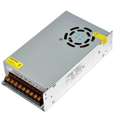 China Efficiency 82% 220V/110VAC Input Voltage S-250-24 DC Power Supply with Fan 24V 24V 10A 250W for sale