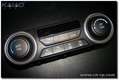 China CNC Lathe Aluminum ABS PMMA Car Air Conditioning Control Panel Rapid Prototype Machining for sale