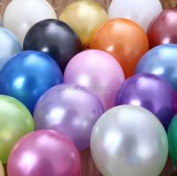China Factory directly sale 3 D round natural latex balloons for Valentine's Day for sale