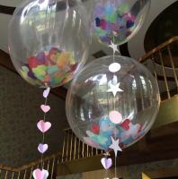 China Beautiful confetti paper for balloons for sale