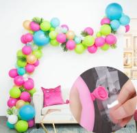 China 16ft clear color PET material balloon strip arch kit for balloon garland arch making party decoration for sale