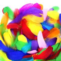 China Wholesale soft colorful wedding decoration bobo balloons stuffing feather for sale
