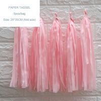 China DIY Tissue Paper Tassel Banner Pack of 5 Unassembled tissue Garland for Wedding, Baby Shower, Birthday, Fiesta Fringe Party Ban for sale