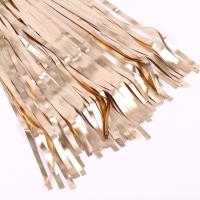 China CRD  3.2 ft x 6.4 ft Foil Curtains Fringe Curtains Tinsel Backdrop Metallic foil Curtains for Birthday Wedding Party Photo Bo for sale