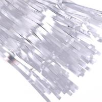 China CRD  3.2 ft x 6.4 ft Foil Curtains Fringe Curtains Tinsel Backdrop Metallic foil Curtains for Birthday Wedding Party Photo Bo for sale