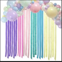 China Party Streamer Paper Decorations Crepe Paper for Christmas Birthday Wedding Concert Decoration Event & Party Supplies for sale