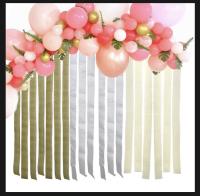 China Party Streamer Paper Decorations Crepe Paper for Christmas Birthday Wedding Concert Decoration Event & Party Supplies for sale