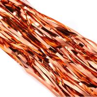 China Party decoration backdrop Metallic color foil fringe curtain 3.2ft x 6.4ft for sale
