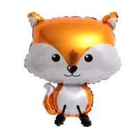 China Forest theme fox animal helium foil  balloon for sale