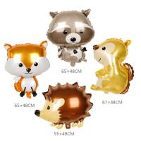 China Forest theme fox animal helium foil  balloon for sale