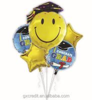 China hot sale CRD 2019 new type graduation  party supplies congrats balloons bouquet for sale