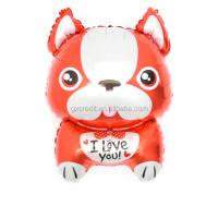 China Wholesale inflatable cartoon animal dog helium foil balloons for theme party decoration for sale
