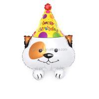 China Wholesale inflatable cartoon animal dog helium foil balloons for theme party decoration for sale