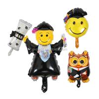 China New design high quality graduation party set DR.Owl foil balloon helium for sale