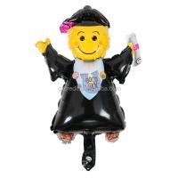 China New design high quality graduation party set DR.Owl foil balloon helium for sale