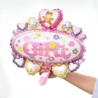 China Children party girl boy theme party  different cartoons characters and patterns mini foil balloons for sale
