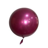 China 2019 new large gold metallic color 4d round balloons for party decoration for sale