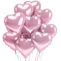 China globos metalizados Inflatable wedding party Heart  Shape Aluminium Foil Balloon for sale
