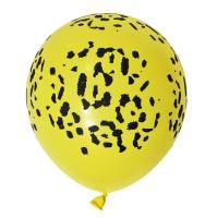 China Hot selling  kids  party decoration zebra printed  helium  jungle latex balloon  12