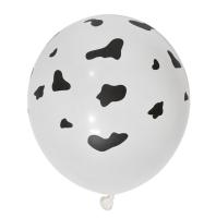 China Hot selling  kids  party decoration zebra printed  helium  jungle latex balloon  12