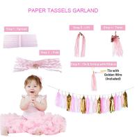China 1 First Birthday Decorations balloon for Girl for sale