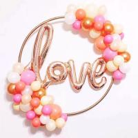 China wedding decoration party Foil Heart Rose red wedding love  balloon for Valentine day party decoration for sale