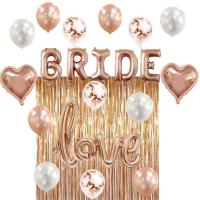 China CRD premium  Bridal Shower & Bachelorette Party Decorations kit Rose Gold for sale