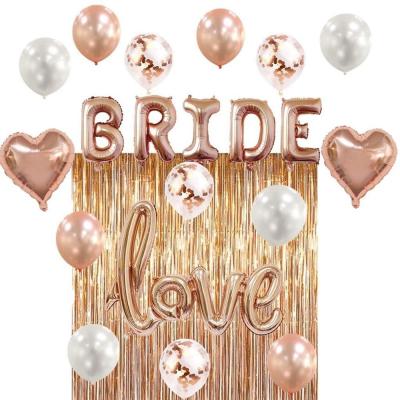 China CRD premium  Bridal Shower & Bachelorette Party Decorations kit Rose Gold for sale